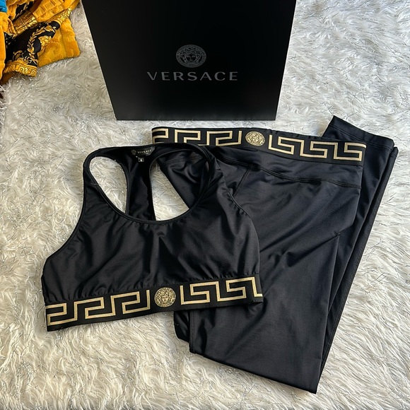 Versace | Intimates & Sleepwear | Authentic Versace Greca Border Set ...